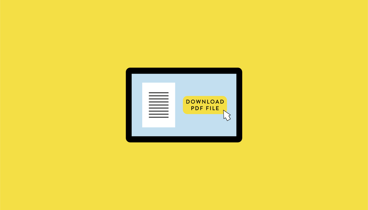 Check When to Download a PDF File