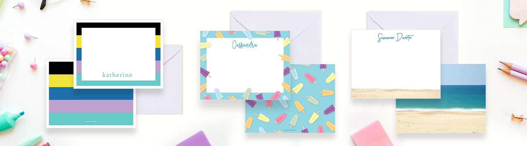 Summer Note Cards