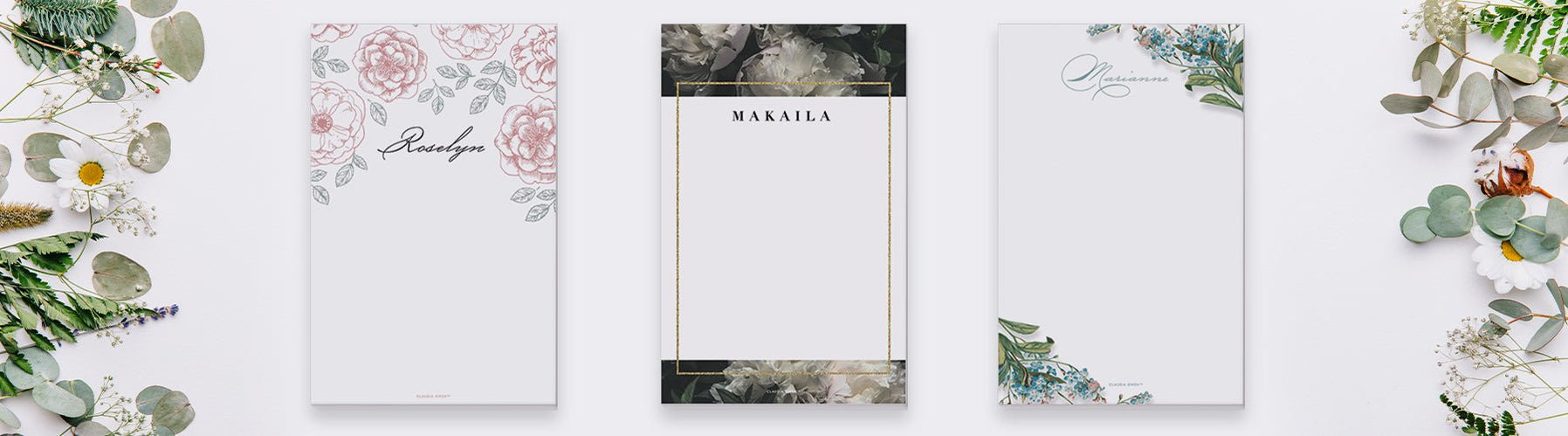 Wedding Notepads