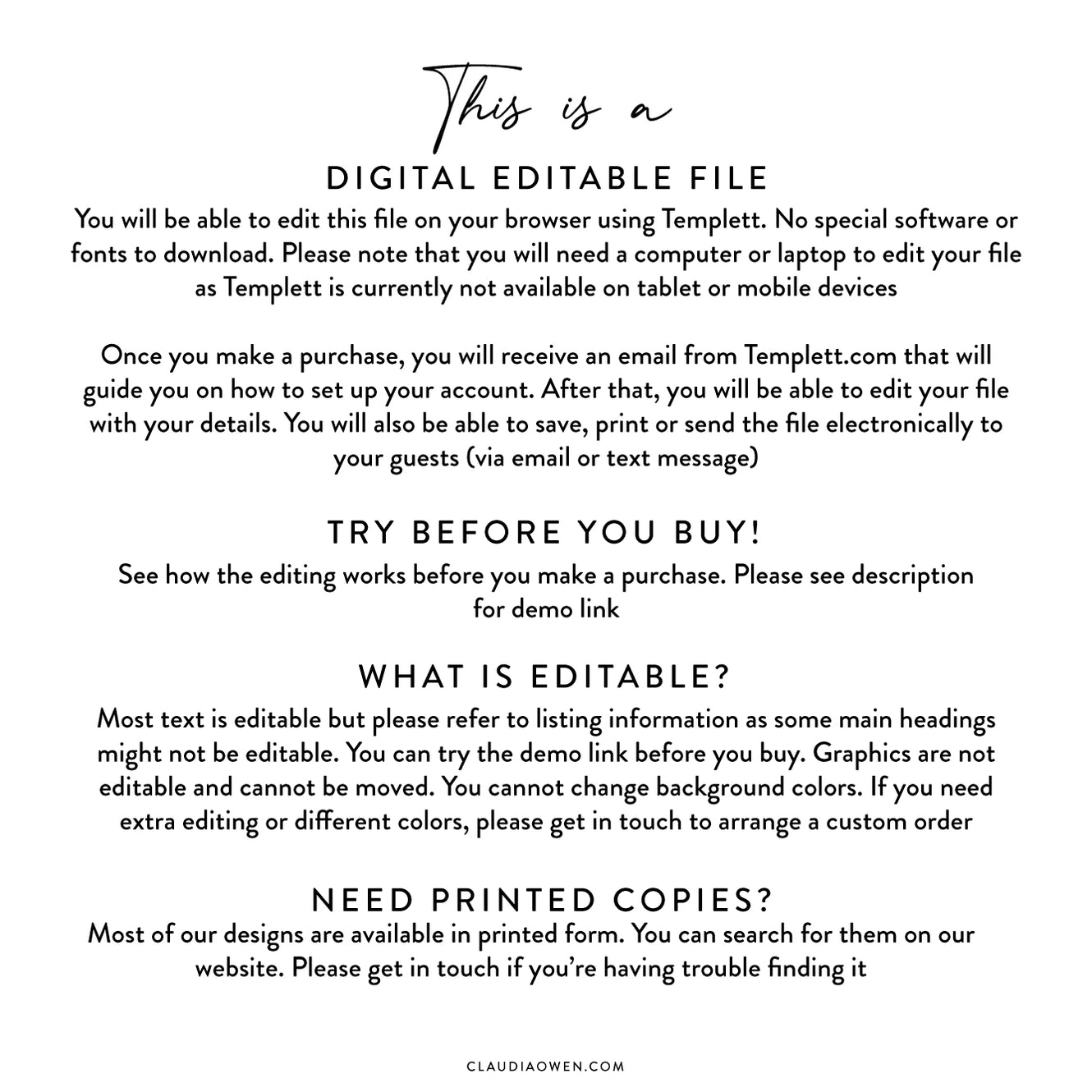 Holiday Photo Card Template Gold Christmas Tree Design