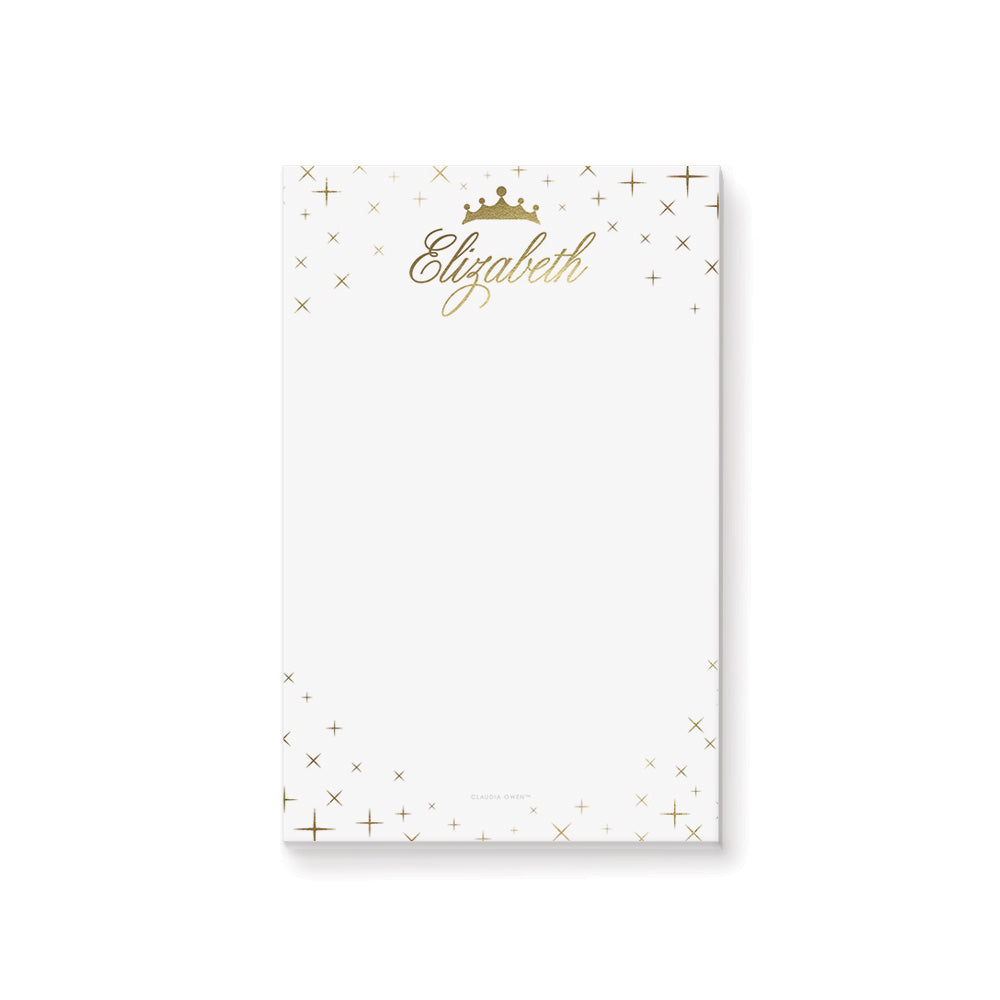 Princess Notepad Personalized With Your Name, Princess Stationery for ...
