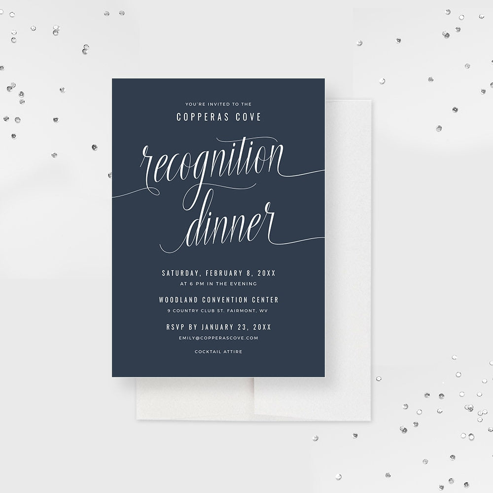 Recognition Dinner Invitation Instant Download, Client Appreciation Di