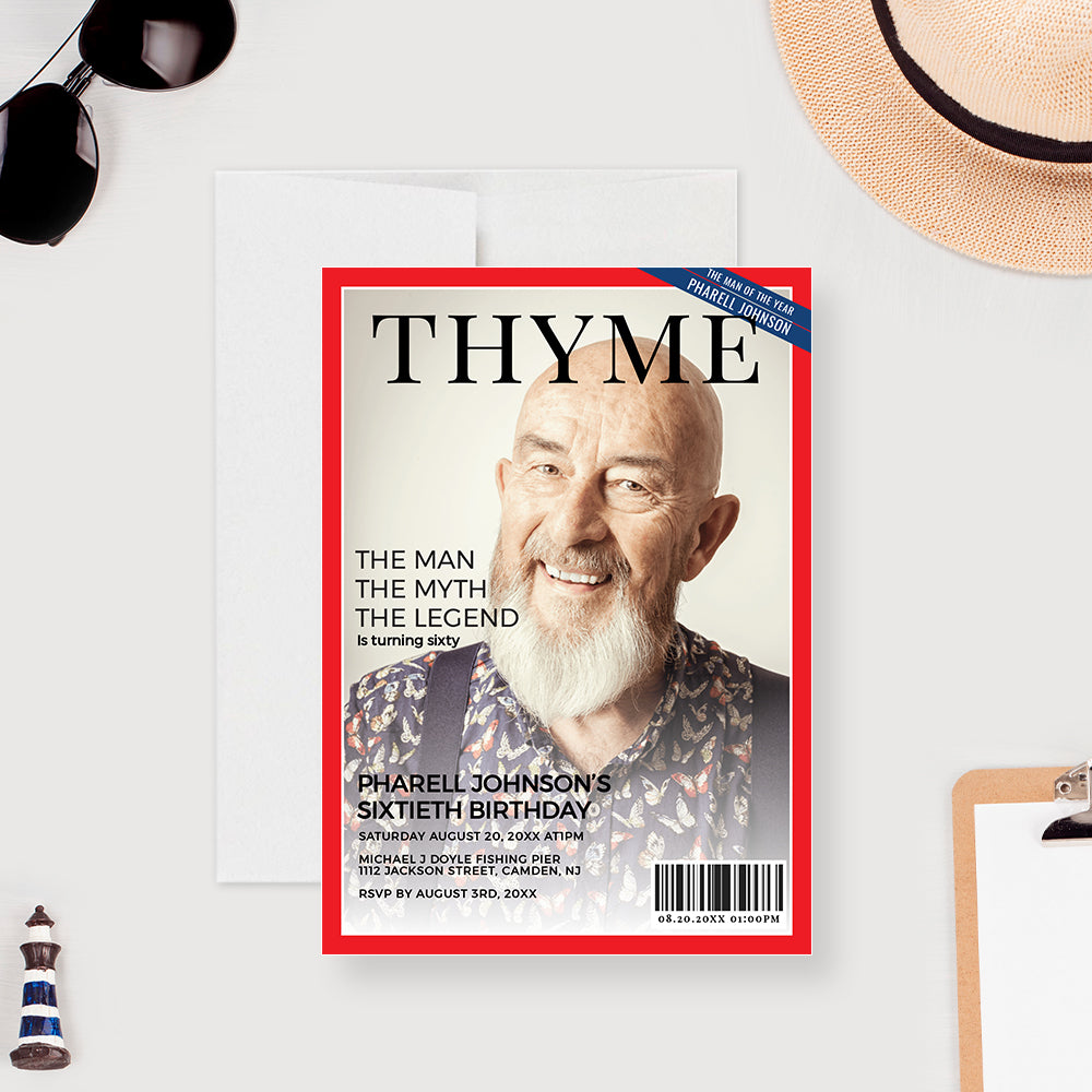 Man Of The Year Template