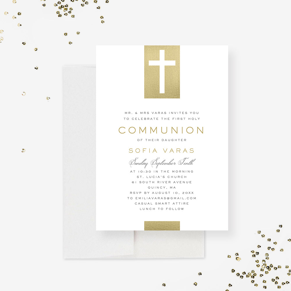 First Holy Communion Invitations Wording