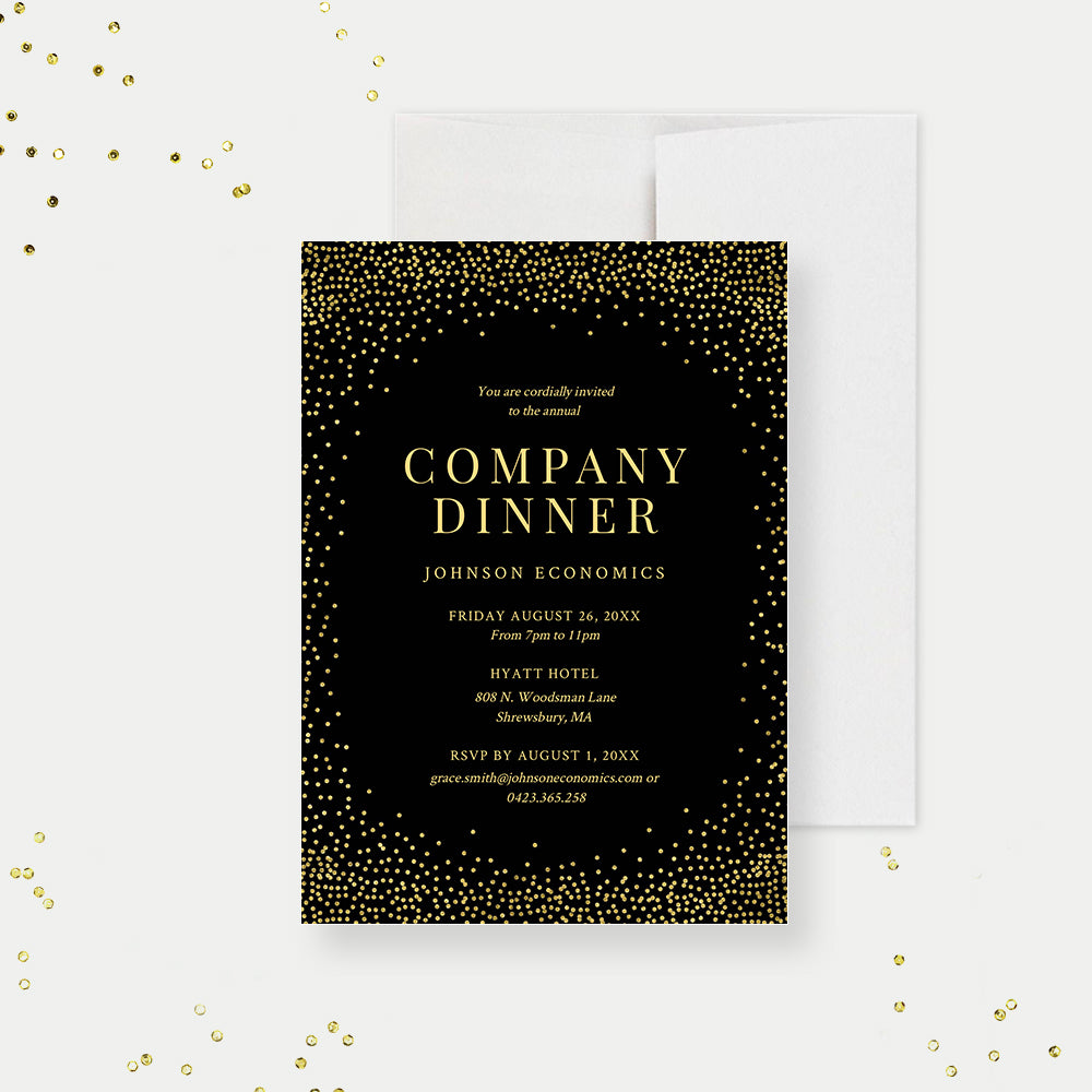 Company Dinner Invitation Letter Sample