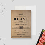 Roast Party Invitation Editable Template, Pig Roast Barbecue Party Pri